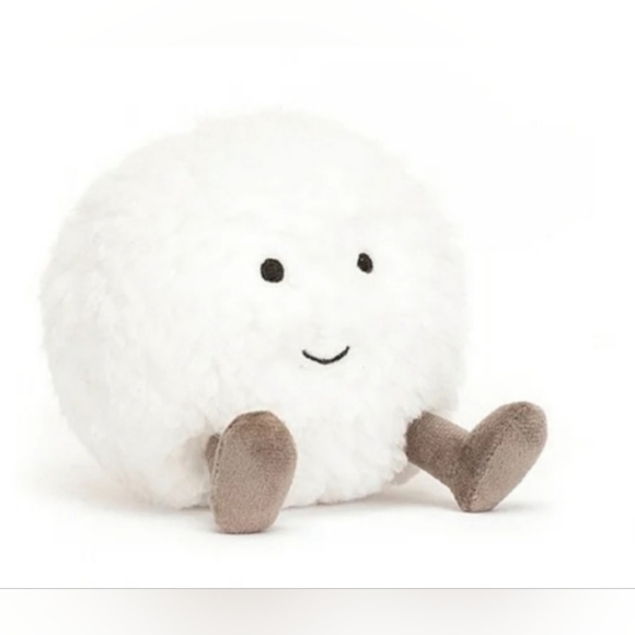Jellycat | Toys | Jellycat Amuseable Soft White Snowball 4x3 Nwt | Poshmark